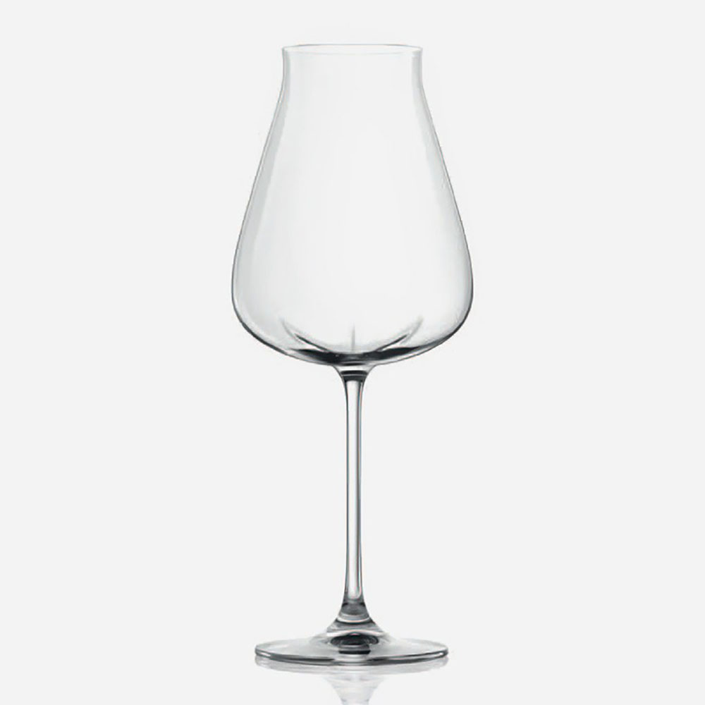 (Set Of 6) Lucaris Desire High Quality Lead Free Crystal Clear Riesling Robust Aerlumer Red ...